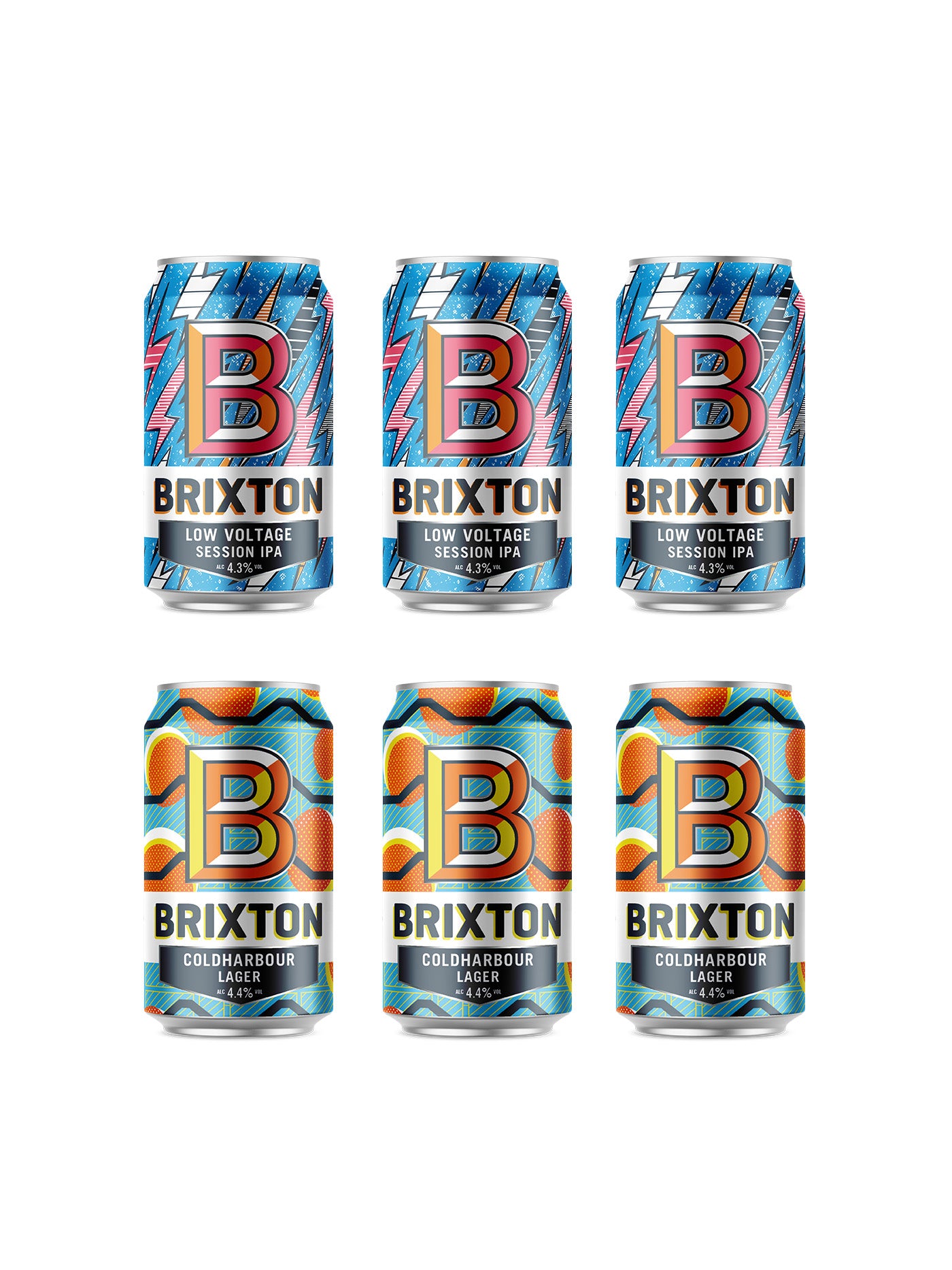 Coldharbour + Low Voltage Mixed Case – Brixton Brewery