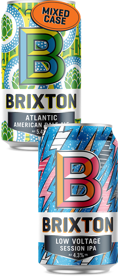 Atlantic + Low Voltage Mixed Case – Brixton Brewery