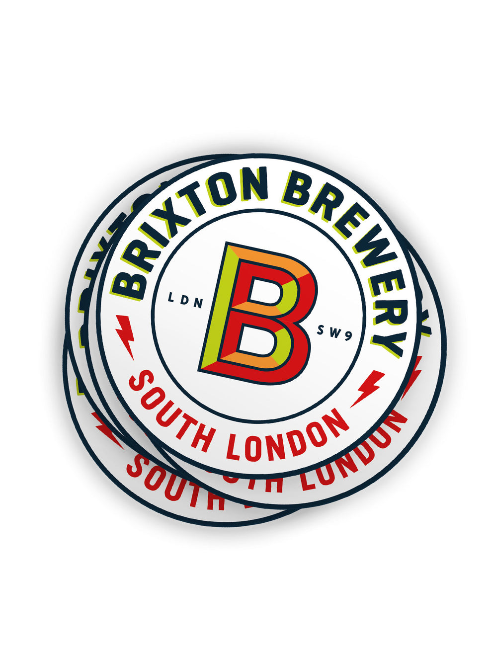 Brixton Brewery 4" Logo Sticker
